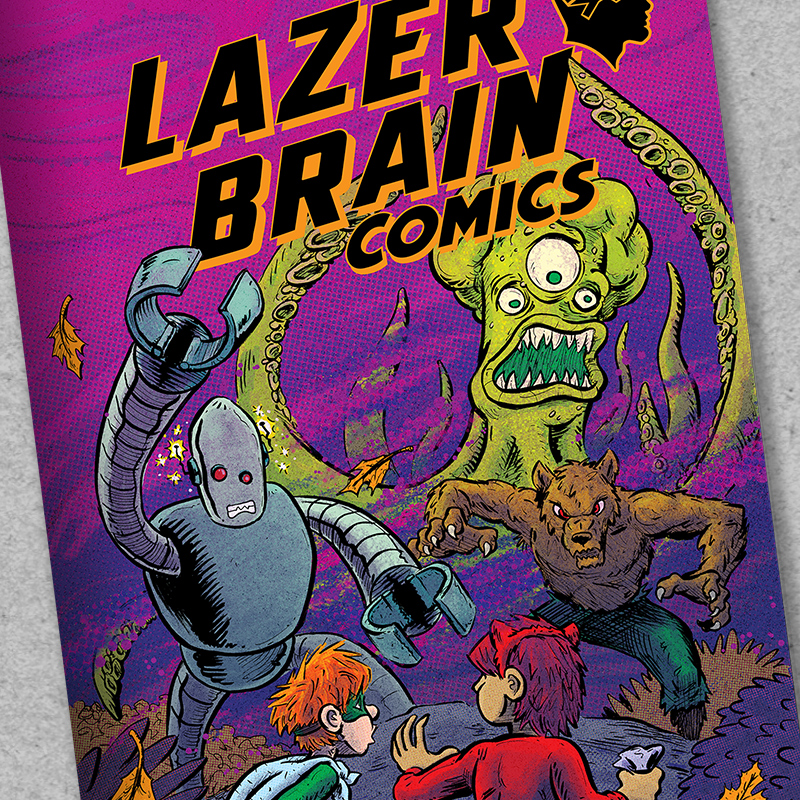 LAZER BRAIN COMICS | RISDmade | Rhode Island School of Design Alumni ...